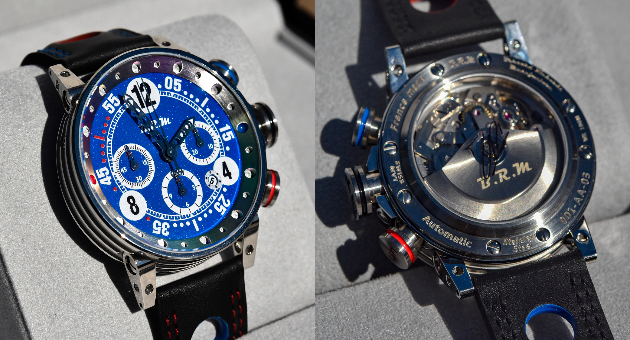 Raul Marchisio, the ambassador who makes B.R.M Chronographes shine!